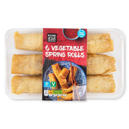 Vegetable Spring Rolls 6 Pack | ALDI UK